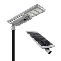 China Solar Street Light with Adjustable Panel Bright LED for Park Lighting for sale
