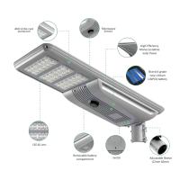 China Solar Street Light with Adjustable Panel Bright LED for Park Lighting for sale