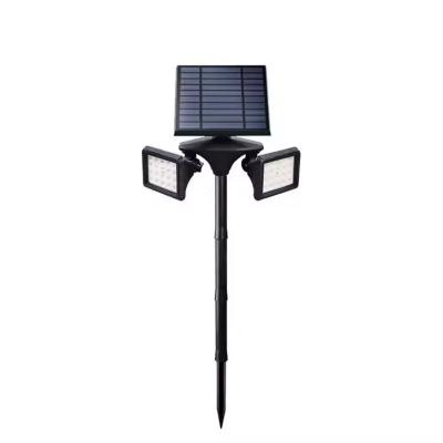 China Bright Solar Spot Lights Outdoor IP65 Waterproof 8 Pack Adjustable Landscape Spotlights for sale