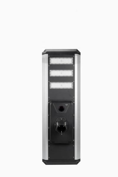 Quality Solar Street Light with 4500LM Brightness, 100Ah LiFePO4 Battery, 100W Mono Panel, Radar Sensor, IP65 Waterproof for Roads, Gardens, Parking Lots, Pathways for sale