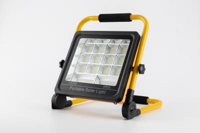 China Outdoor Portable 50W & 100W IP65 Waterproof LED Solar Rechargeable Camping Light for sale