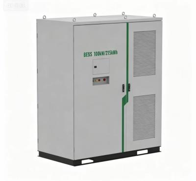 China 100kW 215kWh C&I Energy Storage System – High-Voltage LiFePO4 Battery, 120kW PV Input, IP55 for Commercial & Industrial Solar Backup for sale