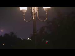 4.5W 6000K 3000K Solar Powered Garden Lights IP65 Daylight Weatherproof 2835 Light Source