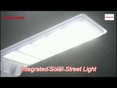 ip65 waterproof solar street light integrated with motion sensor sidewalk