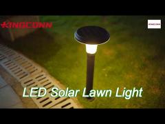 high brightness led solar lawn light 4.5w ip65 for outdoor garden pathway illumination