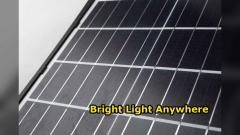 Waterproof Solar Flood Light Bright Portable