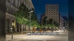Solar Street Lights for Mountain Roads