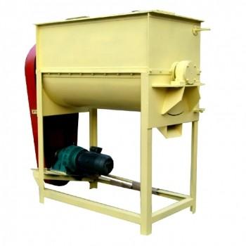 China 0.5CBM Twin Screw Animal Feed Mixer SHJ500 6 Min 250KG/ Batch for sale