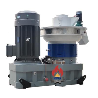 China Wood Pellet Maker 132KW CE Approved 2 Ton Capacity Sawdust Pellet Maker for sale