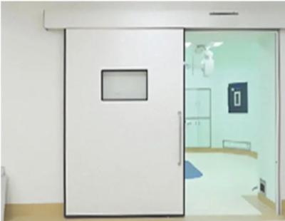 China YANING ISO 5 Medical Airtight Automatic and Hermetic Sliding Door  ICU Swing and Sliding Door for Operating Theater for sale