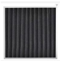 China Aluminum Frame Activated Carbon Pre Filter Customizable 40-90% Efficiency Mesh Sizes for sale