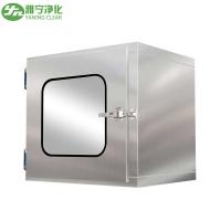 China Stainless Steel Clean Room Pass Through Box 440x600x500mm 220V Electronic Interlock for sale