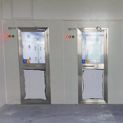 Chine YANING GMP Standard Electronic Air Clean Equipment Customized Modular Clean Room Air Shower à vendre