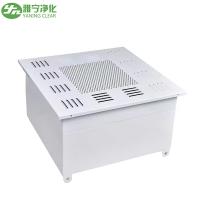 China 99.95% High Efficiency Clean Room HEPA Filter Box Ceiling Mounted Diffuser 68mm for sale