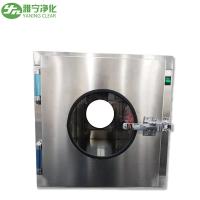 China Cleanroom Pass Through Box 500x500x500mm Stainless Steel with UV Sterilization and Electronic Interlock for sale