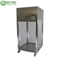 China YANING Portable Clean Sampling Vehicle 800-1200mm Laminar Flow Booth with Class 100 ISO 5 GMP Compliance for sale
