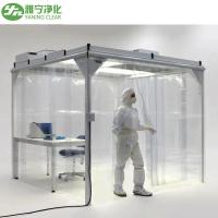 China ISO Class 8 Dust Free Modular Clean Room Prefab 3680x3680mm Stainless Steel for sale