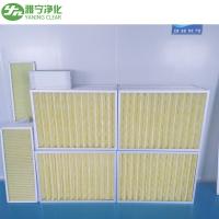 China Aluminum Frame Pleat Air Pre Filter 24x24x2 Inch with 3000 m³/h Flow Rate and G3/G4 Efficiency Rating for sale