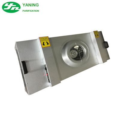 China Low Energy FFU Fan Filter Unit Powder Coat Steel Material 500-1500 M3/H Air Flow for sale