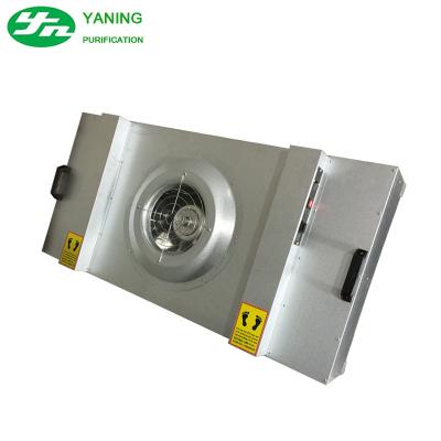 China Low Energy FFU Fan Filter Unit Powder Coat Steel Material 500-1500 M3/H Air Flow for sale