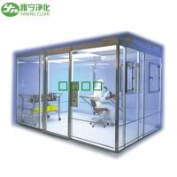 China Modular Hardwall Clean Room ISO Class 5-8 HEPA Filter 1500x2000x2500mm for sale