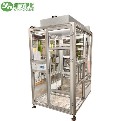 China Edelstahl 304 Klasse 100000 FFU Reinraum mit Luftdusche zu verkaufen