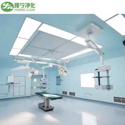 China Electrolytic Steel Plate Laminar Flow Ceiling for Operating Room YANING ISO Certificated for sale
