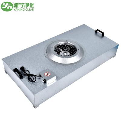 China Cleanroom Ceiling HEPA Filter System FFU Fan Filter Unit with Terminal Block Connection for sale