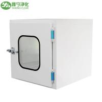 China Static Cleanroom Pass Box Electrical Interlock GMP Standard Air Tight 600x600x600mm for sale
