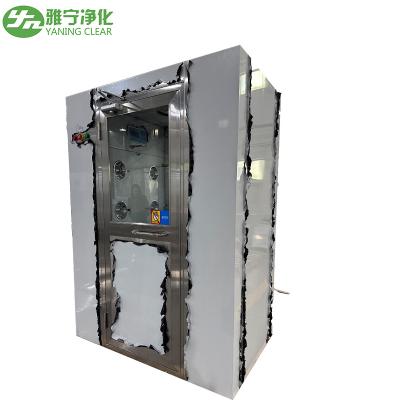 Cina Yn-1500A supporto in acciaio inossidabile doccia con aria in camera pulita con dimensioni personalizzabili Lxwxh di 790X880X1910mm in vendita