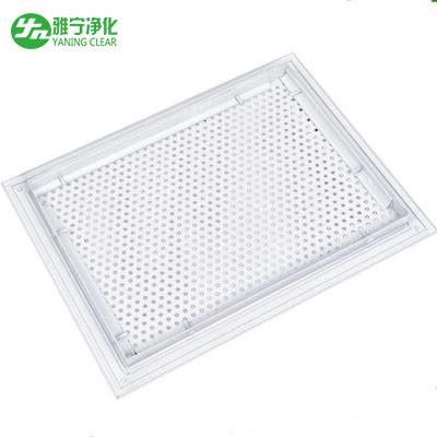 Cina Spolverizzi la griglia ricoprente di filtro dell'aria del rifornimento, struttura compatta delle griglie di alluminio di HVAC in vendita