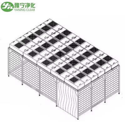 중국 YANING 전공형 모듈형 청정실 100급 휴대용 청정방 판매용