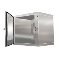 China YANING Static Mechanical Interlocking Pass Box 660x500x600mm with Fingerprint Recognition for sale