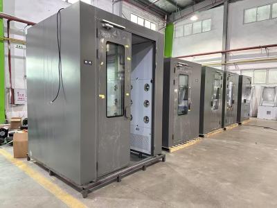 China YANING GMP Standard Stainless Steel Air Shower With Electromagnetic Interlock for Clean Room Use for sale