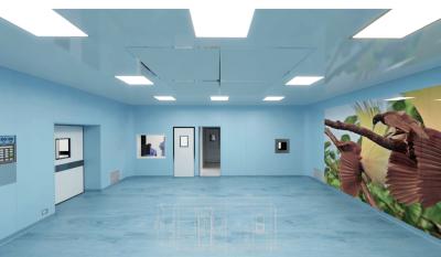 China YANING Surgical Laminar Airflow Ceiling with HEPA H14 Filtration and PLC Smart Control for ISO Class 5 Cleanliness for sale
