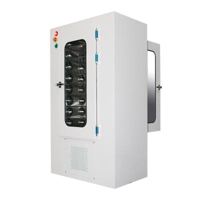 China YANING Custom Static Stainless Steel Clean Room Interlock Through Transfer Window Air Shower Pass Box for Hospital Cleanroom for sale