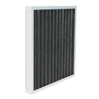 China Aluminum Frame Activated Carbon Pre Filter Customizable 40-90% Efficiency Mesh Sizes for sale