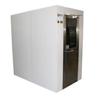 China Face Recognition Lacquering Plate Automatic Air Shower 2.2KW 790x1880x1925mm for sale