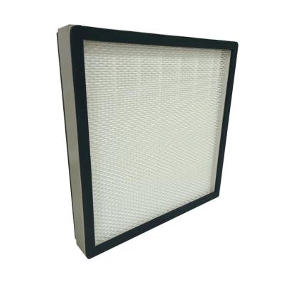 China PTFE SUS304 Frame Mini Pleat Hepa Filter Hepa Filters U17 Efficiency for sale