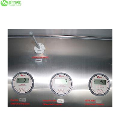 China SUS304  Laminar Flow Booth Powder Dispensing Negative Pressure 0.65m/s for sale