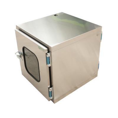 China Mechanical Interlock Cleanroom Pass Box with Full Stainless Steel Construction and 600*600*600mm Internal Size for sale