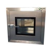 China Laboratory Static Pass Box 600x600x600mm with UV Sterilization for Pharmaceutical Clean Rooms for sale