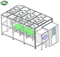 China Modular Clean Room Class 100 ISO5 Dust Free Laboratory for Semiconductor Plant for sale