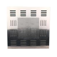 China 99.95% High Efficiency Clean Room HEPA Filter Box Ceiling Mounted Diffuser 68mm for sale