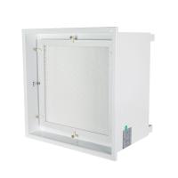 China 99.95% High Efficiency Clean Room HEPA Filter Box Ceiling Mounted Diffuser 68mm for sale