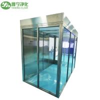 China Hard Wall Modular Clean Room Sandwich Panel Board H14 HEPA Filter Efficiency 1000mm for sale