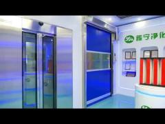 Porta a rullo rapida per doccia d‘aria