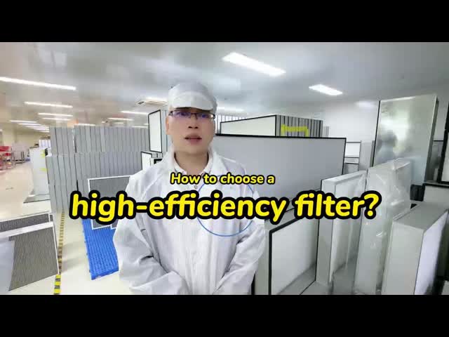 24' filtro dal purificatore dell'aria di X24'X12 HEPA, filtro ad alta temperatura da HEPA con la guarnizione superiore del carro armato