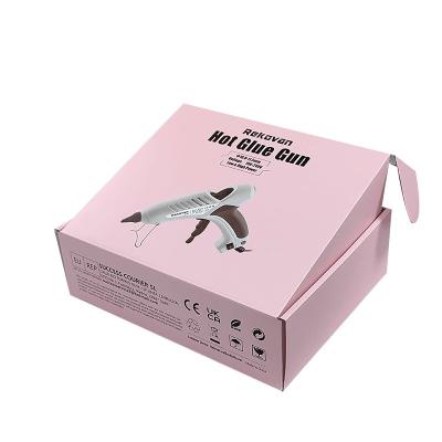 Cina Cassa di cartone di finitura lucida di taglia personalizzata per la spedizione di abbigliamento in vendita