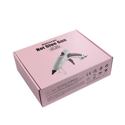 Cina Cassa di cartone di finitura lucida di taglia personalizzata per la spedizione di abbigliamento in vendita